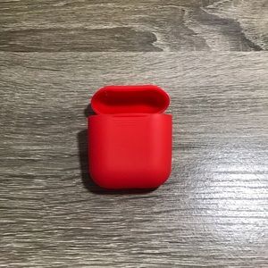 Accessories | Vibrant Red Silicone Air Pod Case | Poshmark